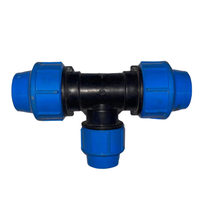 FLOTEK REDUCING TEE POLY COMPRESSION 40MMX32MM – Micmar Online