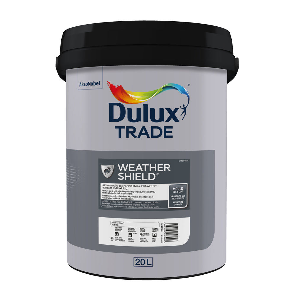 DULUX WEATHERSHIELD PASTEL BASE 7 20L 5147654 – Micmar Online