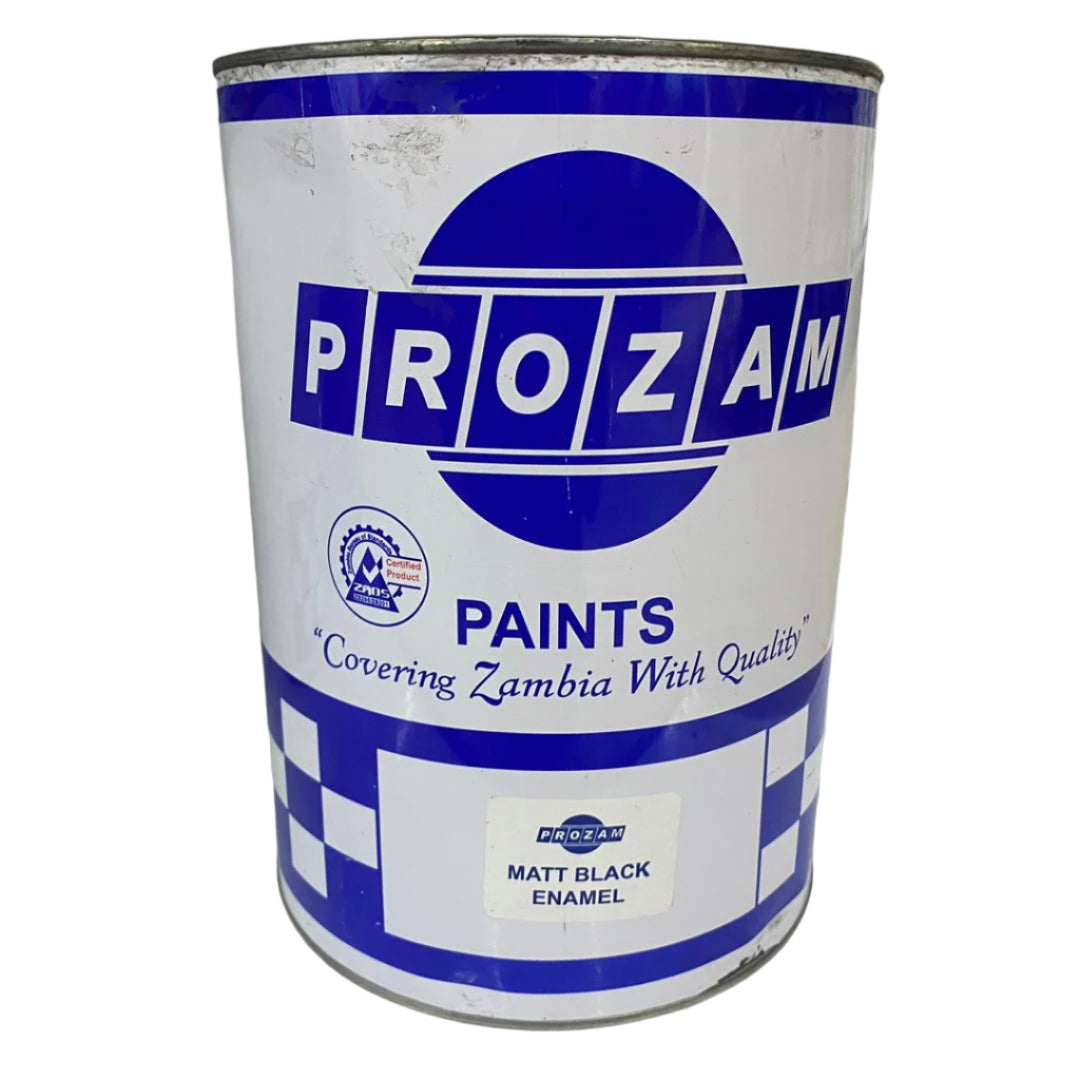 PROZAM ENAMEL MATT BLACK 1L – Micmar Online