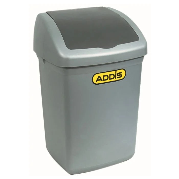 ADDIS BIN FLIP TOP 12L WITH LID 9115ST – Micmar Online