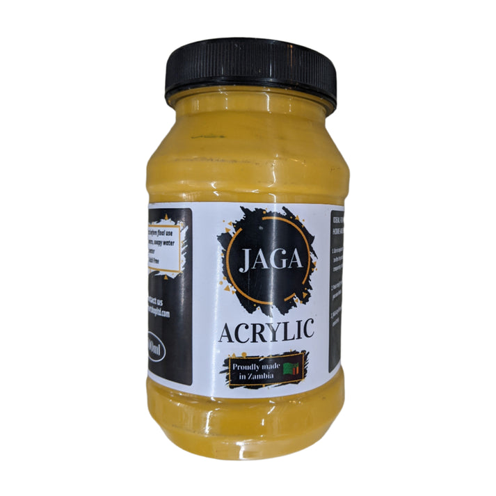 JAGA ACRYLIC YELLOW OCHRE 500ML – Micmar Online