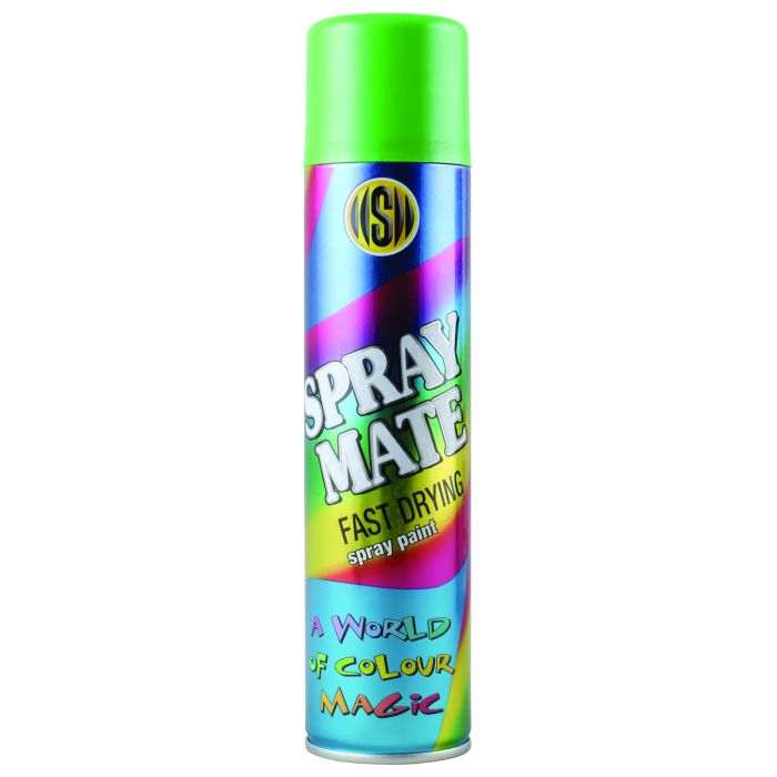 SPRAYMATE SPRAY PAINT FAST DRYING PASTEL GREEN 250ML 2519 – Micmar Online