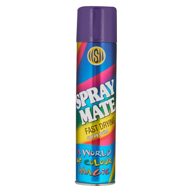 SPRAYMATE SPRAY PAINT FAST DRYING VIOLET 250ML 2522 – Micmar Online