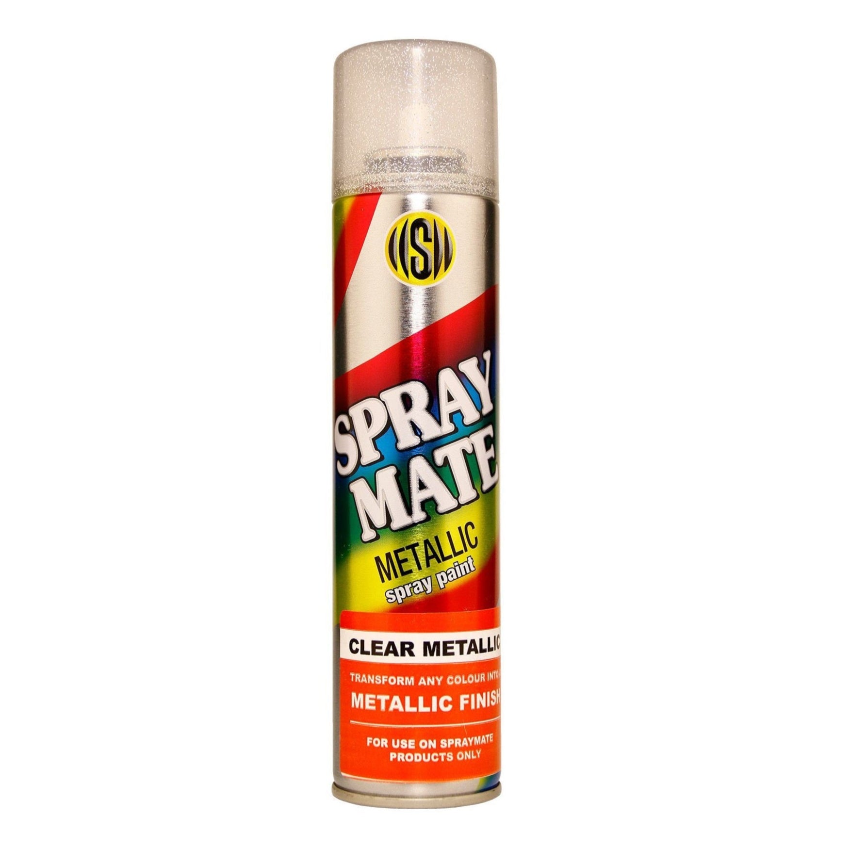 SPRAYMATE SPRAY PAINT METALLIC CLEAR 250ML 2563 – Micmar Online