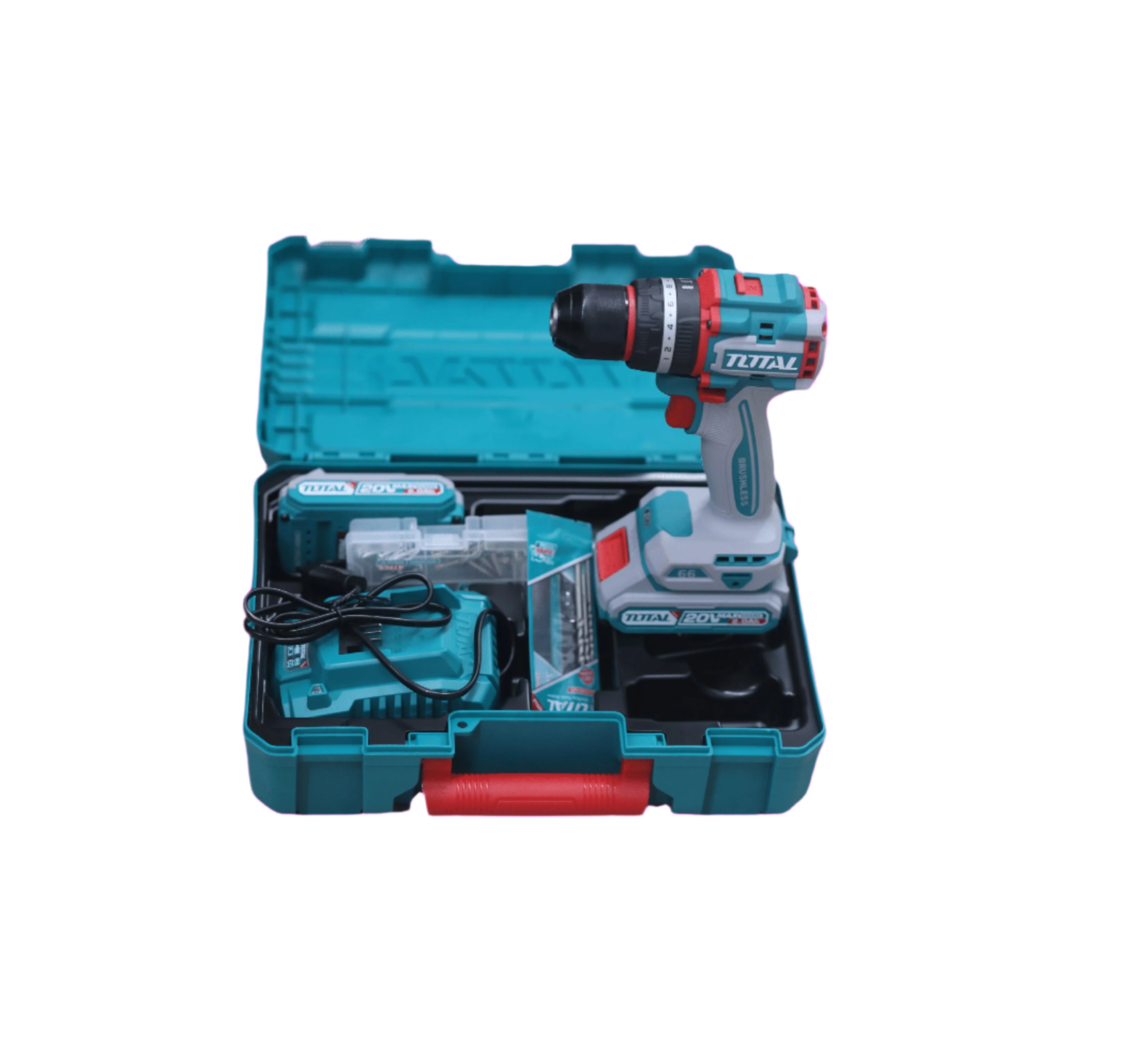 TOTAL CORDLESS DRILL BRUSHLESS TDLI20453 – Micmar Online