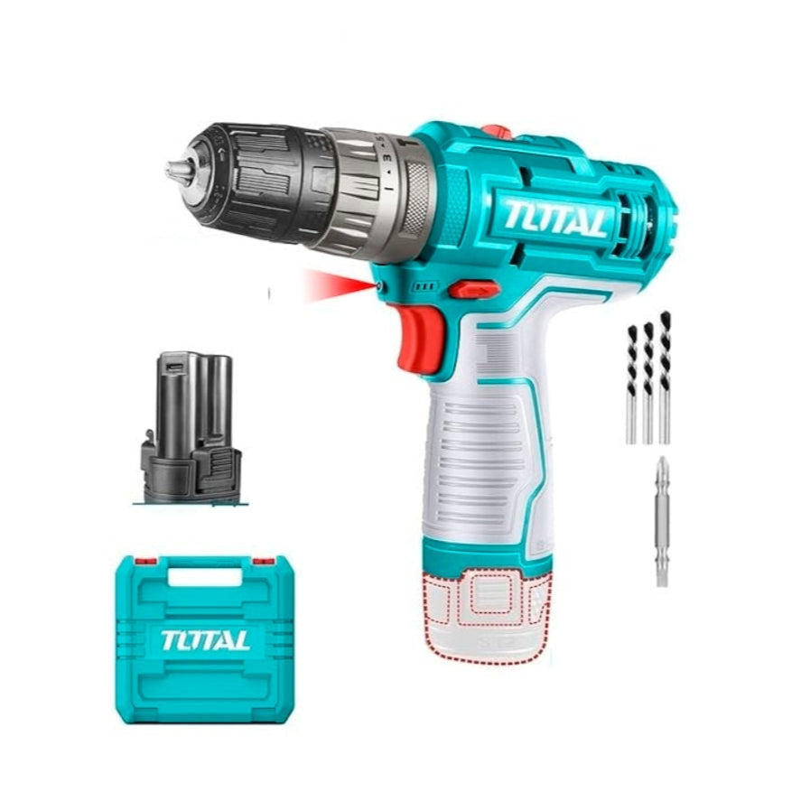 TOTAL IMPACT DRILL CORDLESS 12V TIDLI12202 – Micmar Online