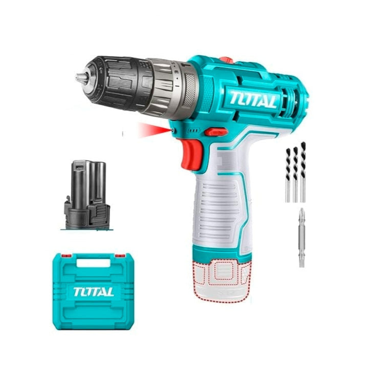 TOTAL IMPACT DRILL CORDLESS 12V TIDLI12202 – Micmar Online
