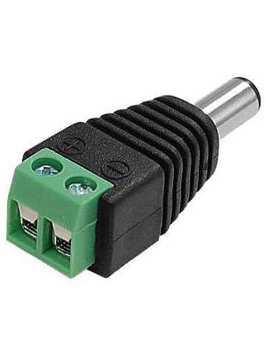 HIKVISION DC CONNECTOR MALE – Micmar Online