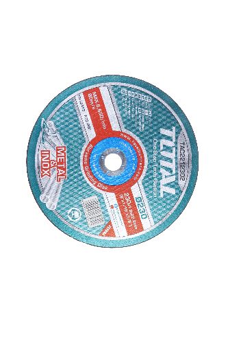 TOTAL CUTTING DISC ABRASIVE METAL 9''X1.6X22.2MM TAC2212302/TAC2162301 ...
