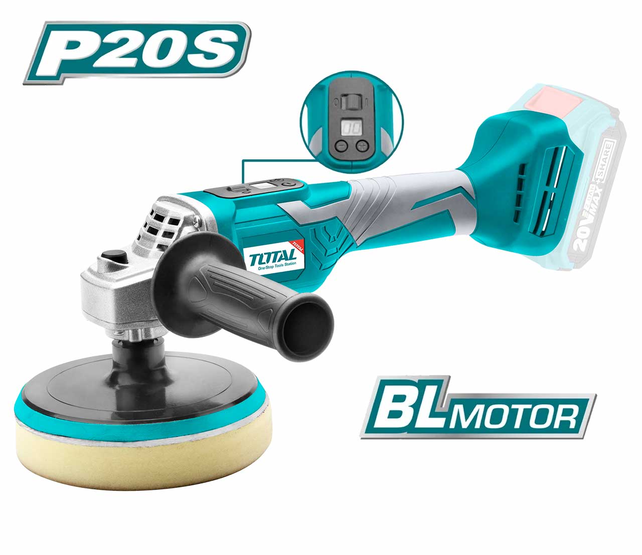 TOTAL POLISHER LITHIUM-ION TAPLI2001 – Micmar Online