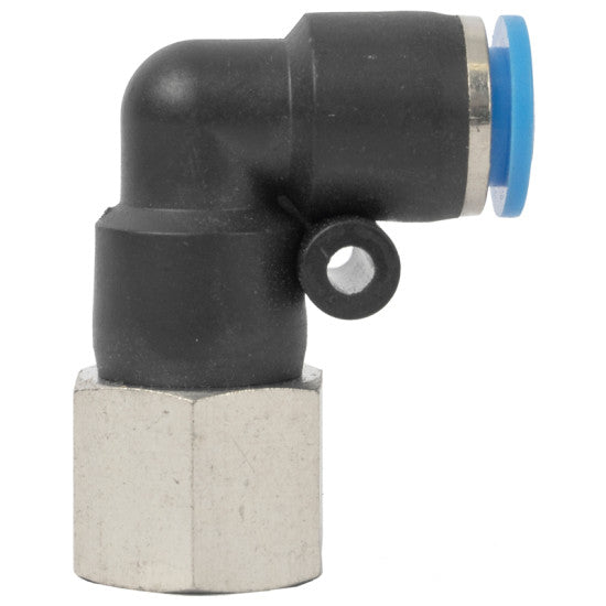 AIRCRAFT PU HOSE FITTING ELBOW 1/4 FEMALE 8MM SPLF08-02 – Micmar Online