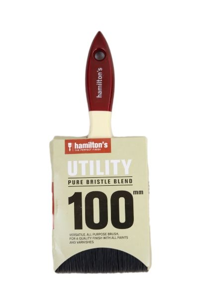 HAMILTON PAINT BRUSH UTILITY 100MM 1040 – Micmar Online